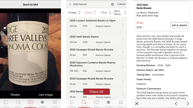 Vinous Announces Launch of Revolutionary Wine App (Dec 2015) | Vinous ...