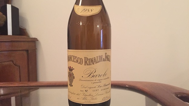 Cellar Favorite: 1988 Francesco Rinaldi Barolo La Brunata (Mar 2017 ...