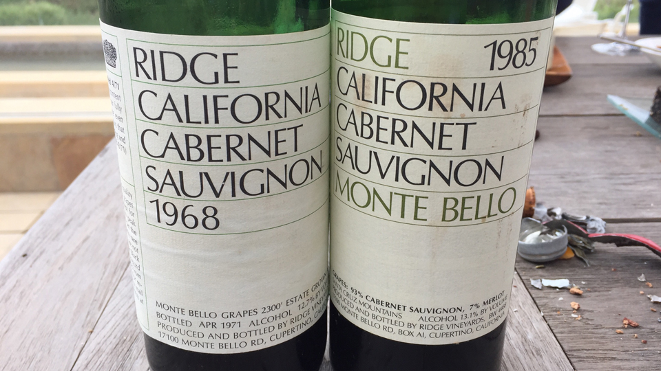 Cellar Favorites: Seven Classics from Ridge (Jun 2017) | Vinous ...