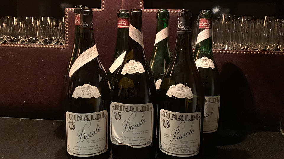 A Tribute to Beppe Rinaldi at NoMad (March 2019) | Vinous - Explore All ...